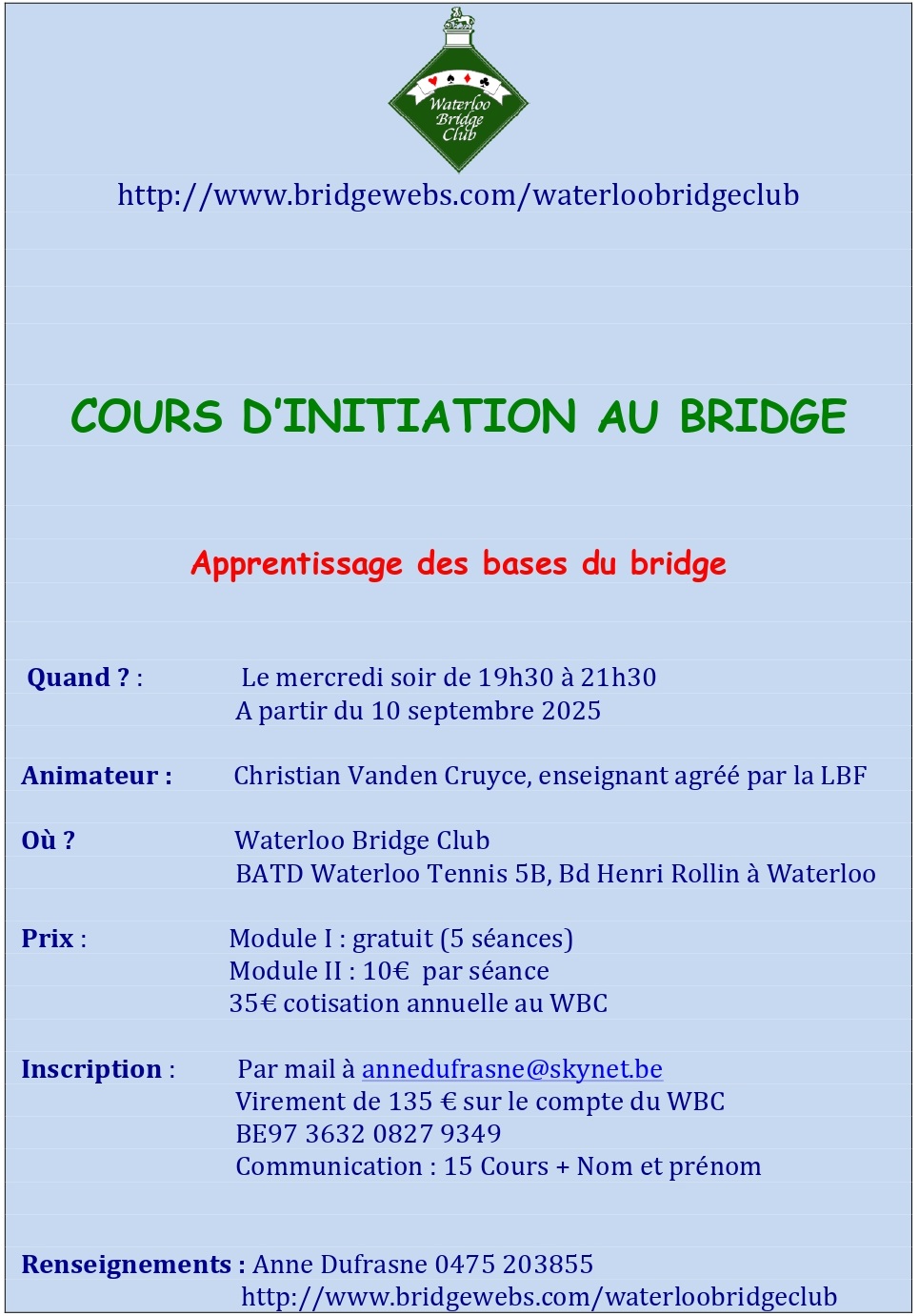 Apprendre le bridge - lbf